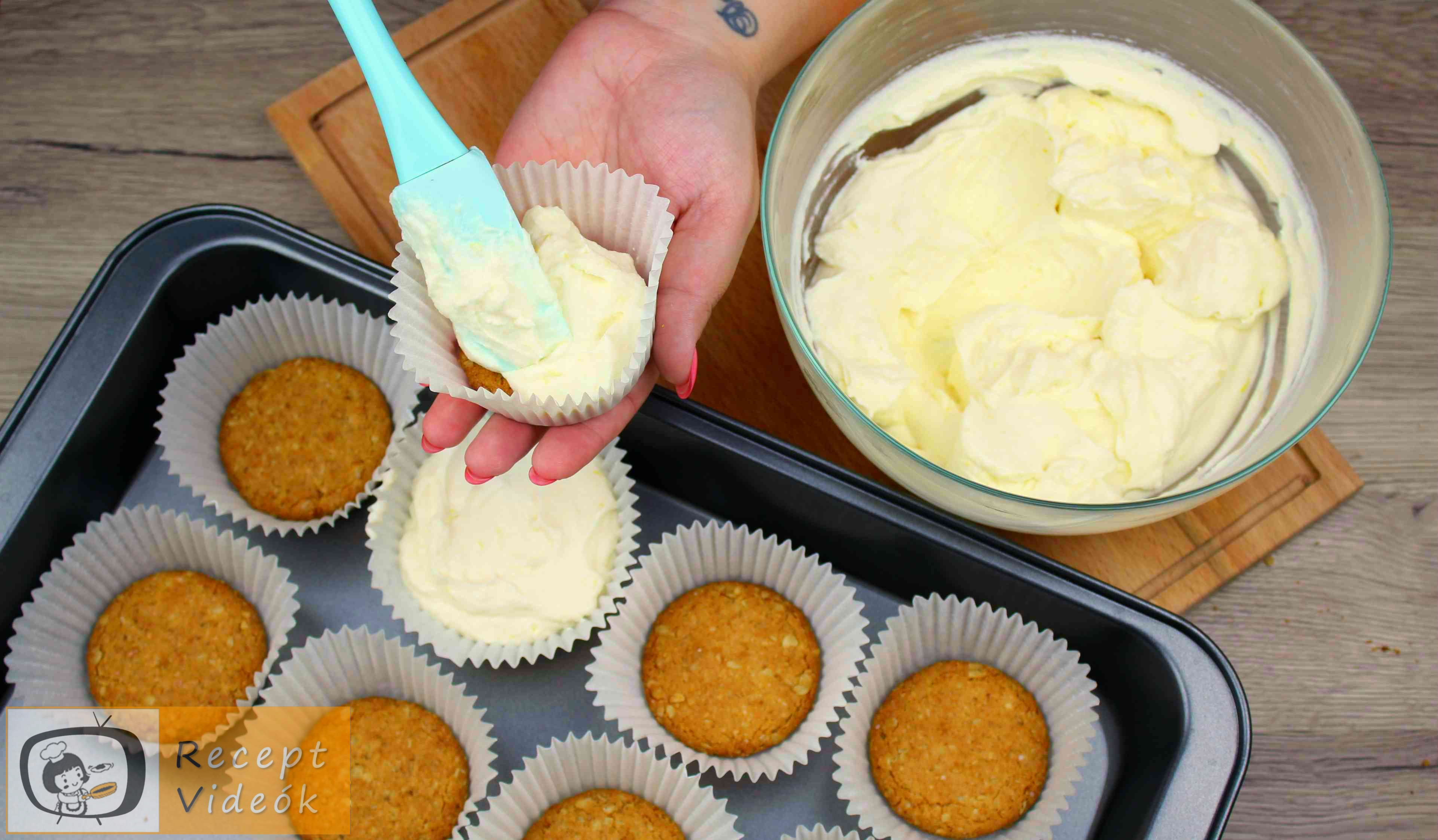 CITROMOS MINI SAJTTORTA RECEPT - citromos mini sajttorta készítése