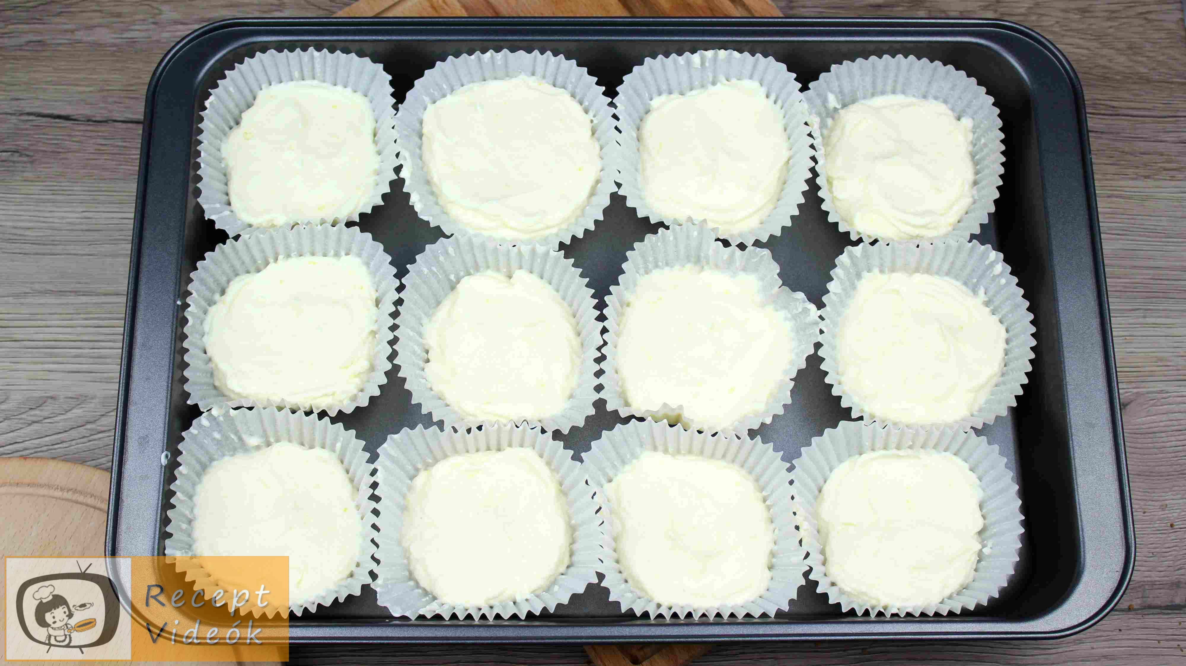 CITROMOS MINI SAJTTORTA RECEPT - citromos mini sajttorta készítése