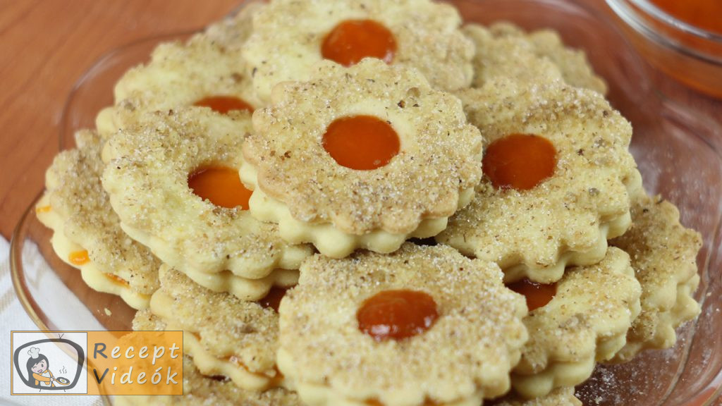 LINZER KARIKÁK RECEPT VIDEÓVAL - linzer karikák készítése