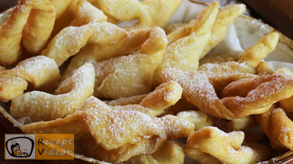 CSÖRÖGEFÁNK (FORGÁCSFÁNK) RECEPT ELKÉSZÍTÉSE VIDEÓVAL