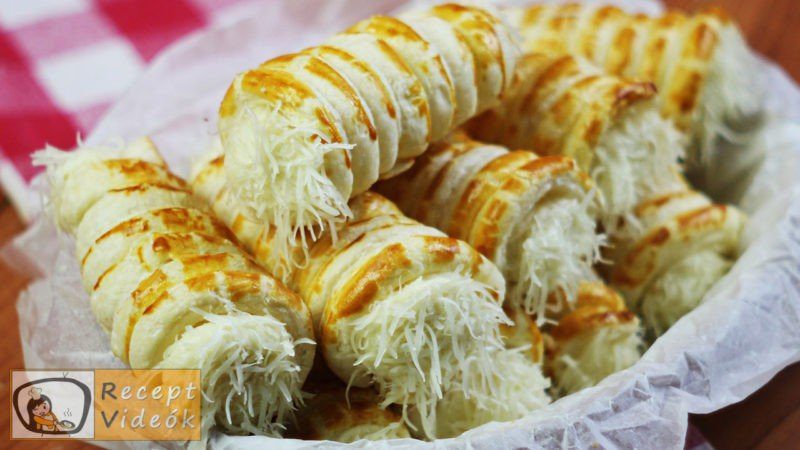SAJTOS ROLÓ RECEPT VIDEÓVAL - sajtos roló készítése