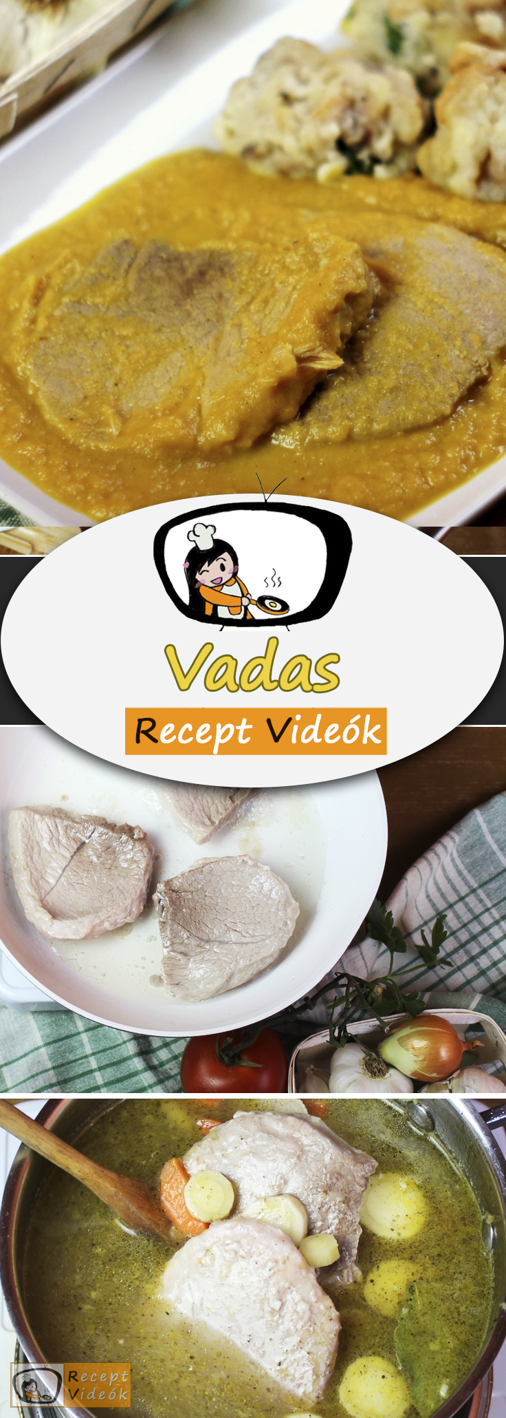EGYSZERŰ VADAS RECEPT VIDEÓVAL - vadas készítése