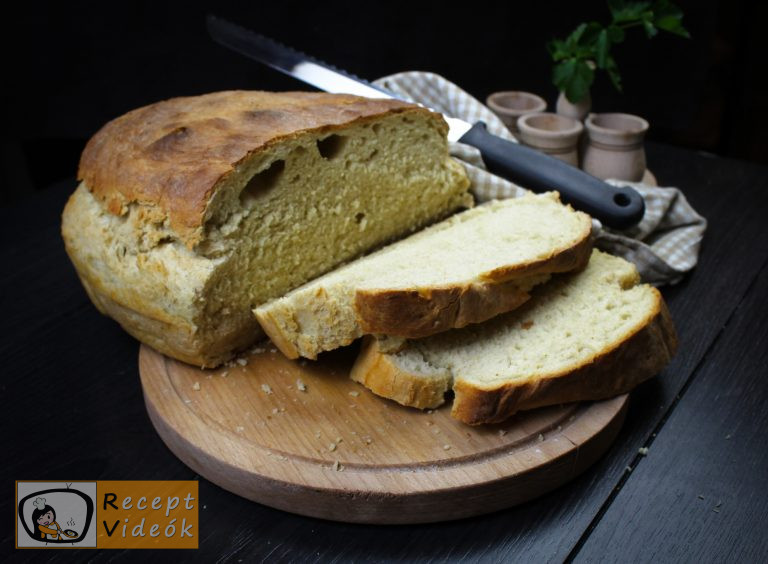 HÁZI KENYÉR RECEPT VIDEÓVAL - házi kenyér készítése