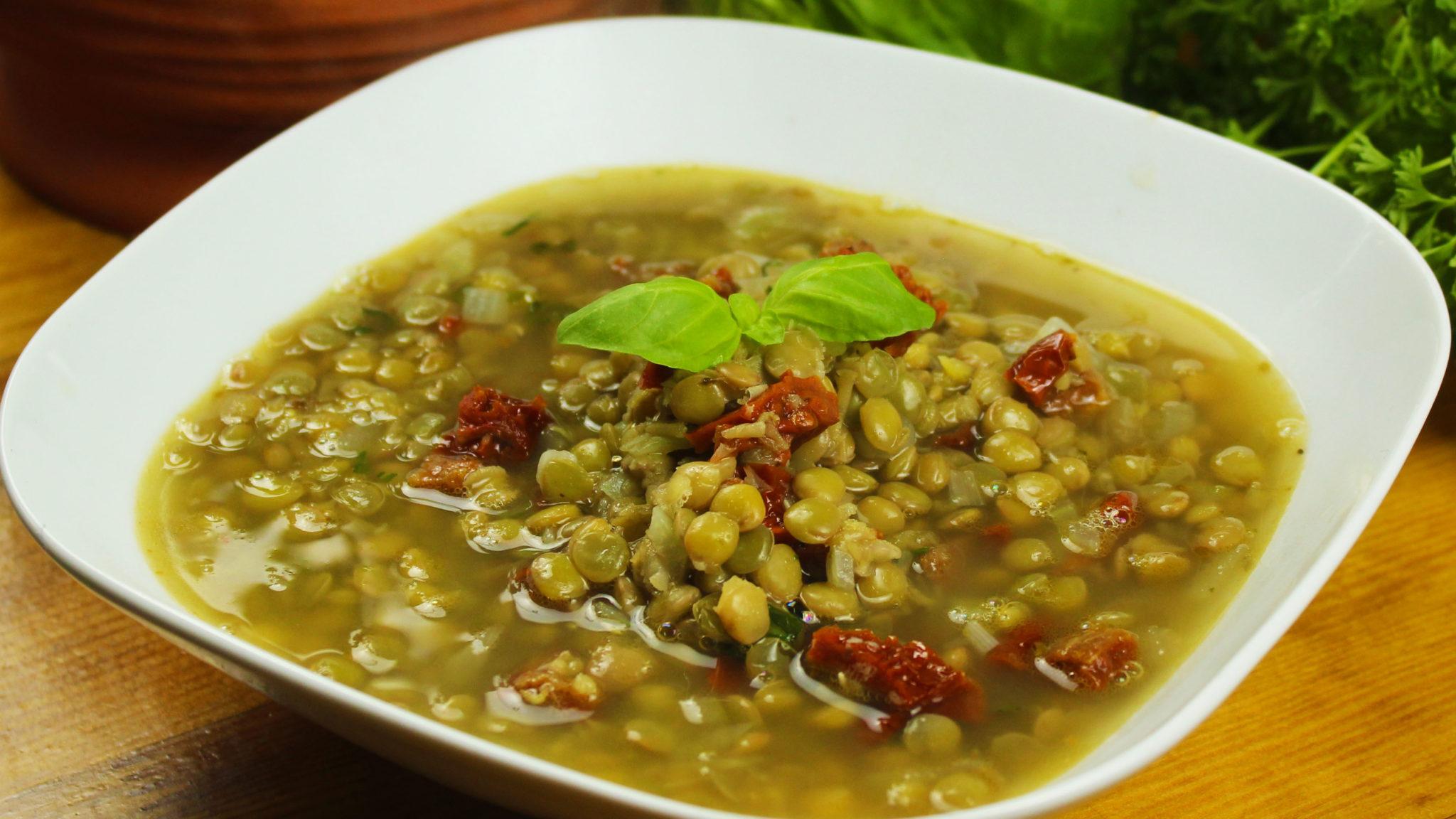 VEGÁN LENCSELEVES RECEPT VIDEÓVAL - Lencseleves készítése